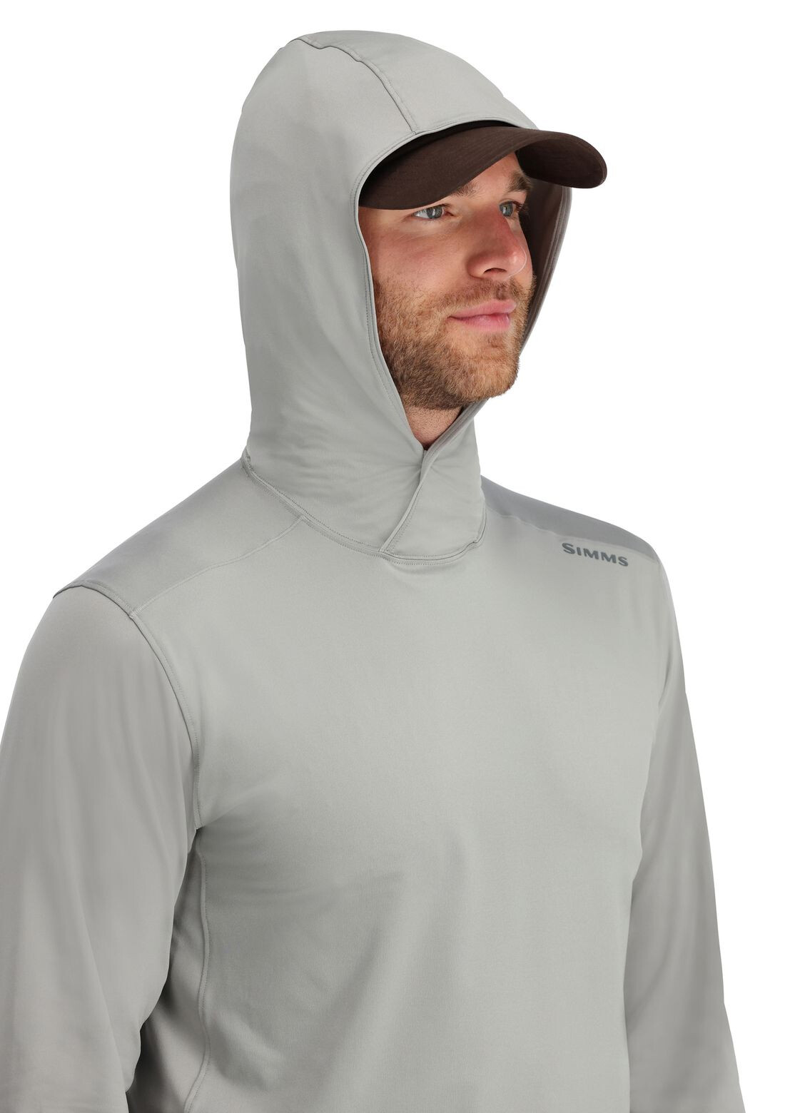 SolarFlex Hoody Simms Guide Cinder & Regiment Camo Cinder | CzechNymph.com