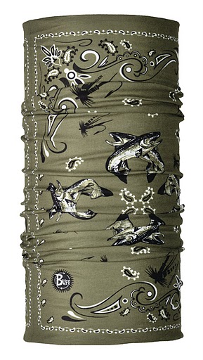 UV Buff Black Fly Brown & Rainbow Trout Olive | CzechNymph.com