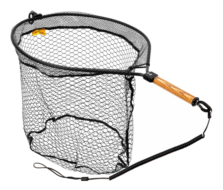 Fly Fishing Landing Net With Magnet Fencl King XL 2 Nature | CzechNymph.com