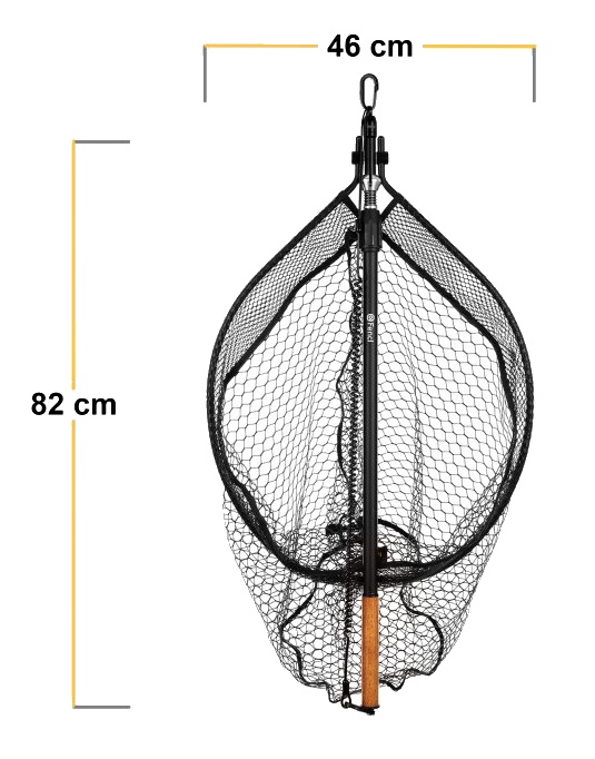 Folding Telescopic Landing Net With Magnet Fencl Predator XL Nature ...