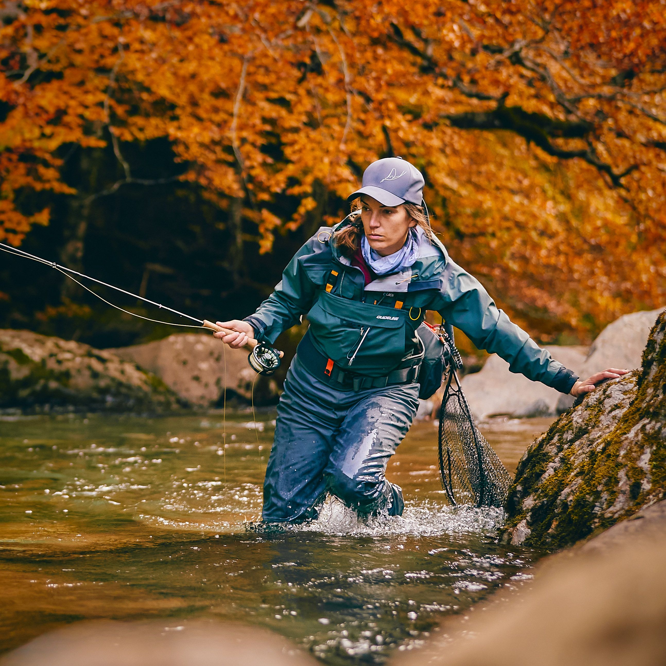Women's Fishing Waders Guideline Laerdal | CzechNymph.com
