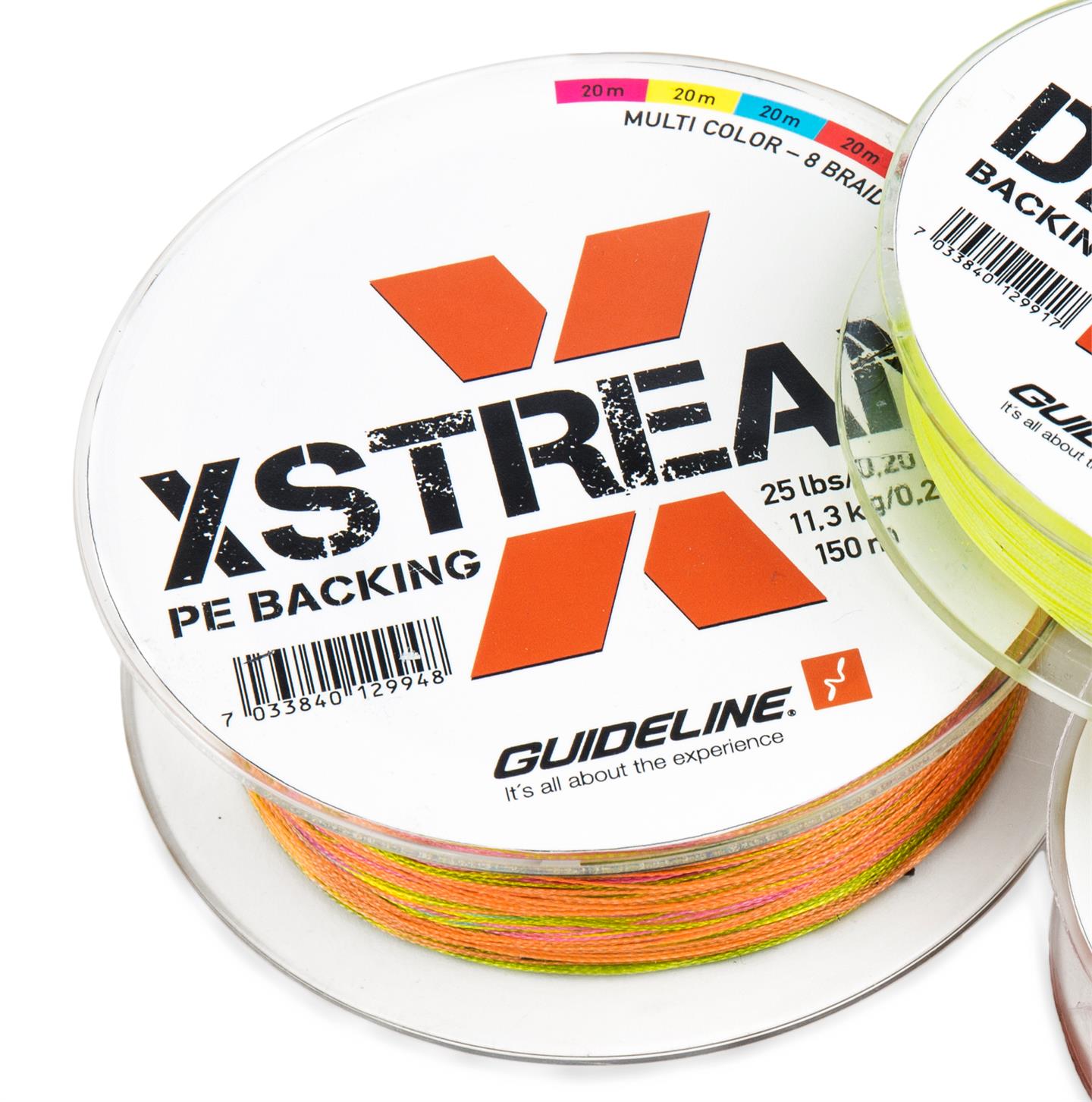 Backing Line Guideline PE Xstream Multicolor | CzechNymph.com