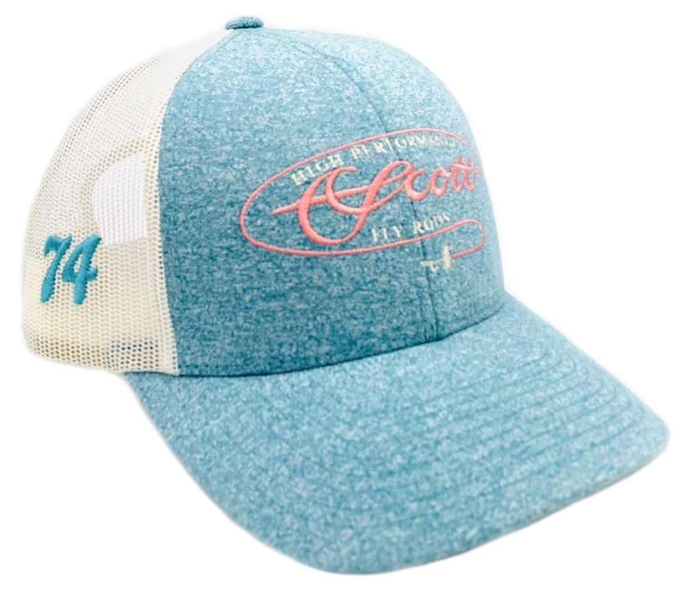 Trucker Cap Scott Teal Women's Mesh | CzechNymph.com