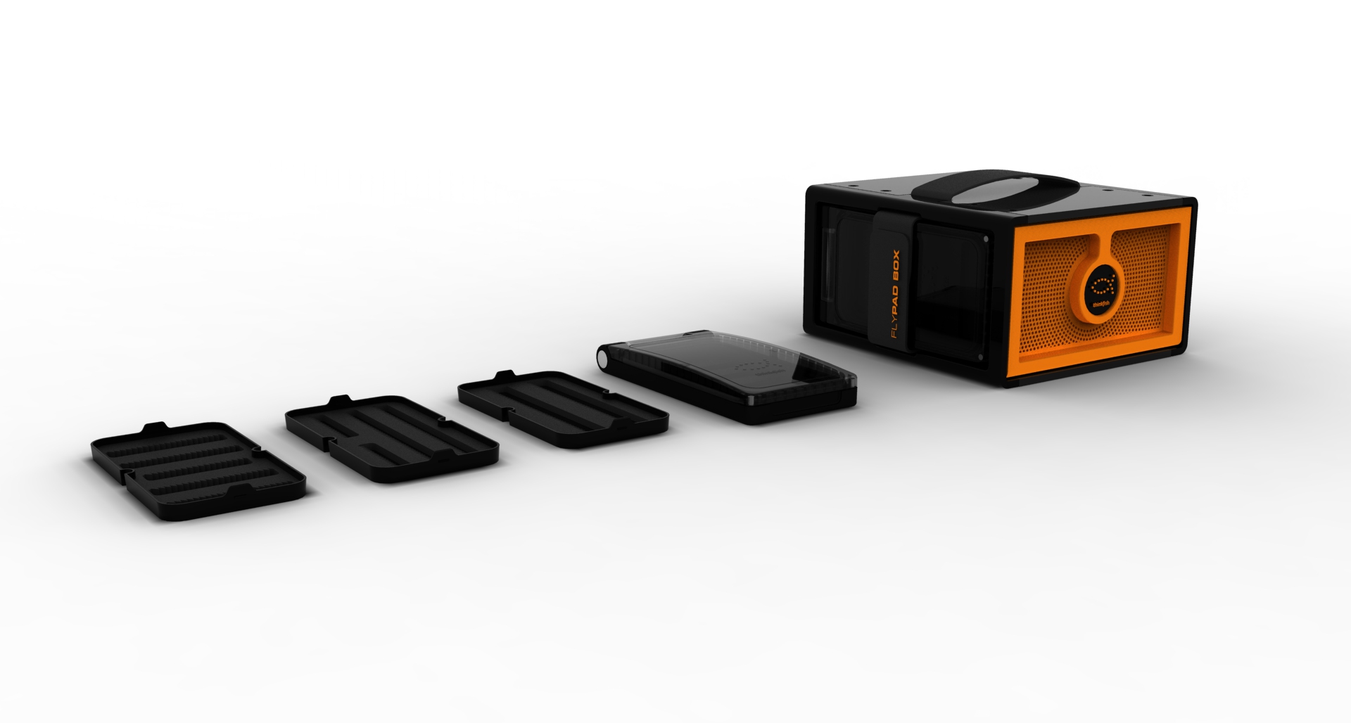 Thinkfish FlyPad Tray Cavity Vertical | CzechNymph.com