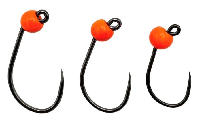 Spinning Hooks Westin Softlure Single Hook W. Tungsten UV Orange | CzechNymph.com