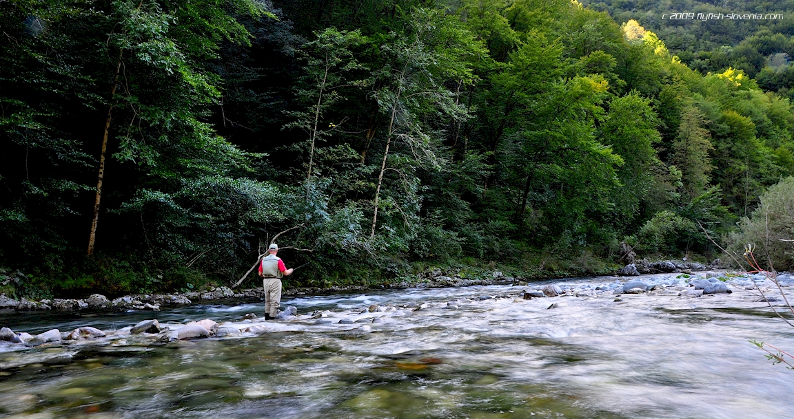 Idrijca River | Fly Fishing Slovenia | CzechNymph.com