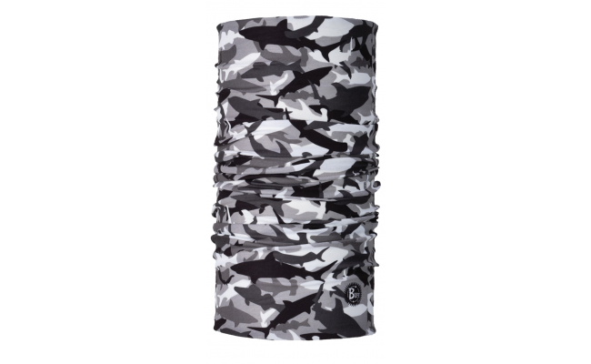UV Buff Shark Camo Grey | CzechNymph.com
