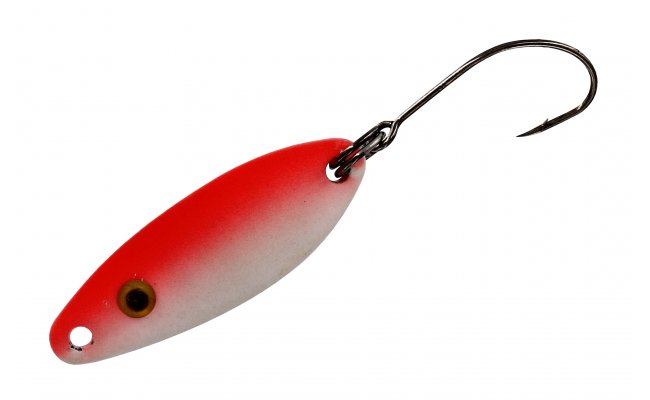 Trout Spoon Kinetic Micro Boss White & Pink Mate | CzechNymph.com