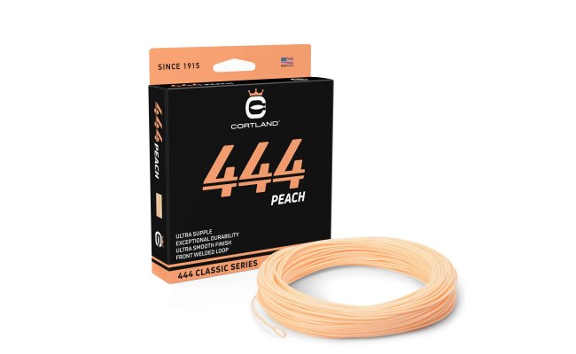 Fly Line Floating Cortland 444 PEACH Classic DT | CzechNymph.com